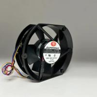 China Frame Plastic 12V DC Brushless Fan 120mm With Signal Output Lead Wire AWG26 for sale