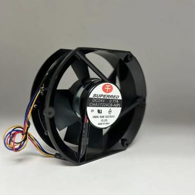 China Frame Plastic 12V DC Brushless Fan 120mm With Signal Output Lead Wire AWG26 for sale