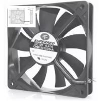 China 150g 120x120x25 12V DC Fan Plastic PBT 94V0 Frame for Electrical Fireplace for sale