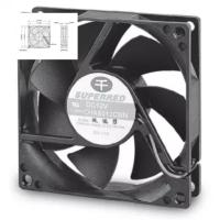 China 12V DC Black Cooling Fan Frame Plastic PBT 94V0 Black CPU Cooler for sale
