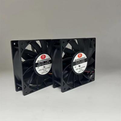 China AWG26 Lead Wire DC Cooling Fan 120 X 120 X 38mm With Signal Output for sale