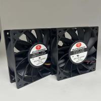 China DC 12V 80x80x25mm Plastic PBT Cooling Fan For Computer 35000 Hours Life for sale