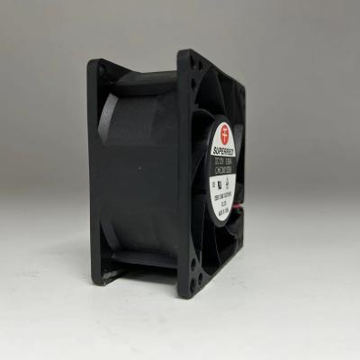 China 35000 Hours DC CPU Fan 80 X 80 X 25mm Customized Size Ball Bearing Type for sale