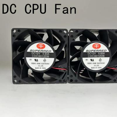 China UL DC Computer Fan AWG26 Lead Wire Ball Bearing / Sleeve Bearing CPU Fan DC for sale