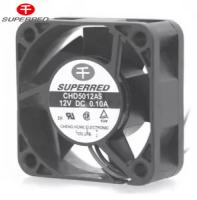 China 50x50x20 DC Cooling Fan Black Color For Electrical Fireplace / Oven / Wall Cooler for sale