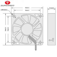 China Frame Plastic PBT DC 12V Cooling Fan 60x60x10 Signal Output Optional for sale