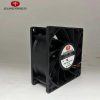 China 0.2A Current DC CPU Fan Black Color With 3Pin Connector For Efficient Cooling for sale
