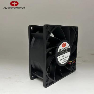 China 0.2A Current DC CPU Fan Black Color With 3Pin Connector For Efficient Cooling for sale