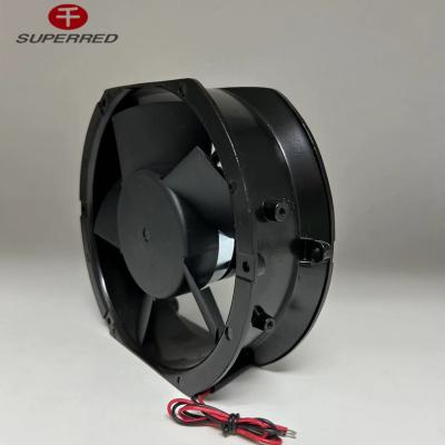 China AWG26 Lead Wire DC CPU Fan Plastic PBT Round Frame 26g/7.5g Lightweight for sale