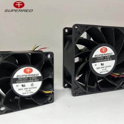 China Plastic PBT DC Computer Fan Effective Cooling For Industrial Applications for sale