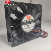 China 12V Voltage DC CPU Fan With Signal Output And AWG26 Lead Wire for sale