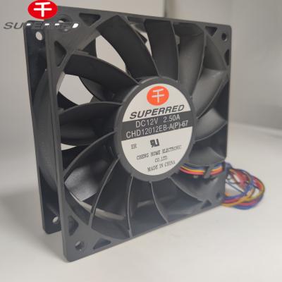 China 12V Voltage DC CPU Fan With Signal Output And AWG26 Lead Wire for sale