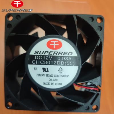 China Silent And Powerful 12V DC Computer Fan AWG26 Leadwire For Cooling for sale