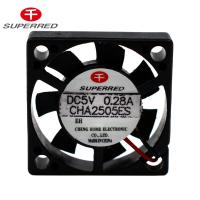 China Cheng Home Plastic PBT 94V0 25x6.2mm DC brushless Fan for sale