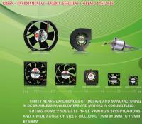 China Plastic LCP 94V0 17x3mm 3DCV PWM Controlled Fan for sale
