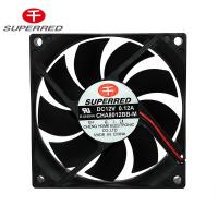 China DC12V/24V PBT High Air Pressure  Cooling Fan For CPU Cooler for sale