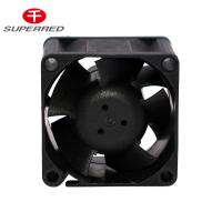 China Thermoplastic PBT 38x28mm DC 12V Brushless Motor Fan for sale
