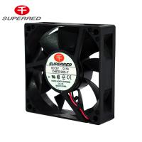 China UL Certification Computer Case 70x20mm DC 12V Brushless PC Fan for sale