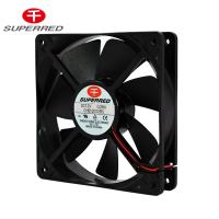China Ball Bearing 120x25Mm PBT 94V0 DC Cooling Fan for sale