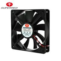 China Plastic PBT 94V0 120x25mm DC12V Server Cooling Fan for sale