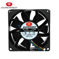 China Thermoplastic PBT 180g Server Rack Cooling Fans for sale