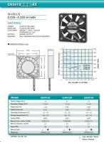 China Cheng Home Plastic PBT 94V0 52x52x10mm 12v Server Fan for sale