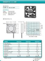 China -10-70 Operating Temperature CHA4012 23db Silent Cpu Fan for sale
