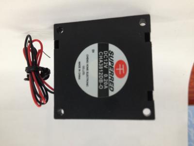 China DC12V CHA3812DB O Power Supply 0.556 M3/Min Vehicle Cooling Fan for sale