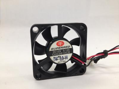 China DC 5V/12V PBT 94V0 Ball Bearing 35x10mm Vehicle Cooling Fan for sale