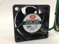 China DC12V Thermoplastic PBT High Airflow Vehicle Cooling Fan for sale