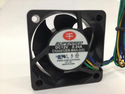 China DC12V Thermoplastic PBT High Airflow Vehicle Cooling Fan for sale