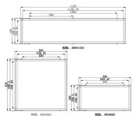 China 20W - 72W Hospital Square LED Panel Light 6000K 595x595mm 295x595mm 295x1195mm for sale