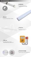 China ONN-X3PT IP65 Cold Room LED Tube Light LED Cooler Lights Waterproof With Magnetic Mount for sale