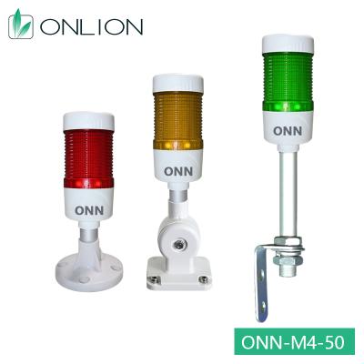 China ONN M4 IP66 Single Color LED Warning Light Buzzer Flash 24 220V for sale
