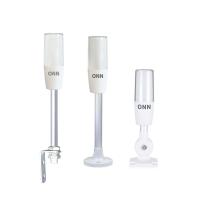 China ONN-M4T Steady Flash Integrated Double Lampshade RYG 12v 24v 220v 85dB Buzzer Machine Warning Light Pole Length Customized for sale