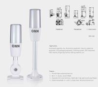 China ONN-M4T Steady Flash Integrated Double Lampshade RYG 12v 24v 220v 85dB Buzzer Machine Warning Light Pole Length Customized for sale