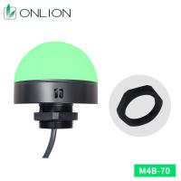 China ONN M4B-70 Mini Dome Emergency Beacon Light 70mm LED Waterproof Oil Proof For Workshop Monitoring for sale