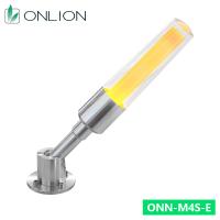 China ONN-M4S-E Single Layer Tri Color LED Signal Tower Light Foldable Base Industrial Warning Light For CNC for sale