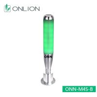 China ONN-M4S-B Industrial LED Warning Light Single Layer 3 Color Indicator Lamp With Built In Buzzer For Machine Tools for sale
