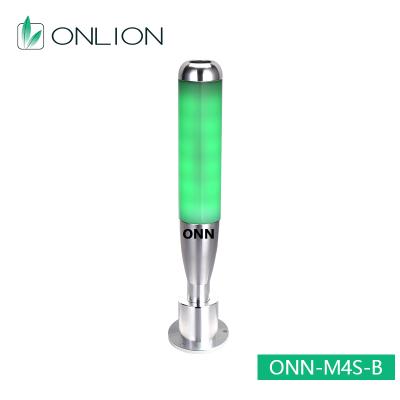 China ONN-M4S-B Industrial LED Warning Light Single Layer 3 Color Indicator Lamp With Built In Buzzer For Machine Tools for sale