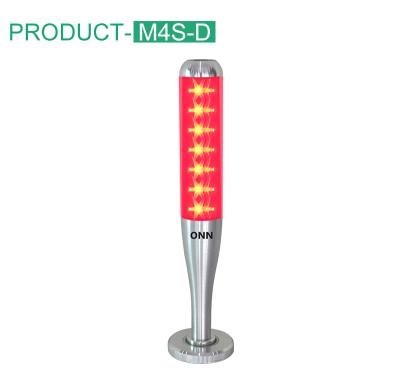 China ONN M4S-D LED Indicator Lamp 24V 3 Color Signal Tower Light With 360° Rotatable Base For CNC Production Lines for sale