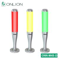China ONN M4S-D LED Indicator Lamp 24V 3 Color Signal Tower Light With 360° Rotatable Base For CNC Production Lines for sale