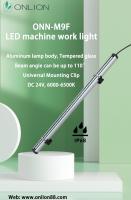 China ONN-M9F 400mm 12W 24V DC LED Machine Tube Light 6500K Aluminum Workshop Tool Work Light for sale
