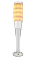 China ONN-M4S-Y 3 Color LED Stack Light Baseball Type 12 24 240V IP55 Foldable Base 360° Beam for sale