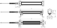 China ONN-M9E IP67 Explosion Proof LED Machine Tube Light CNC Equiment LED Bar Light for sale