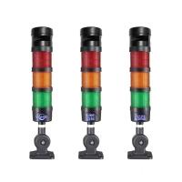 China M4 Customizable LED Stack Light 12V 24V AC220V Indicator Warning Tower Lamp With Steady Flash Buzzer Function for sale