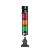 China M4 Customizable LED Stack Light 12V 24V AC220V Indicator Warning Tower Lamp With Steady Flash Buzzer Function for sale