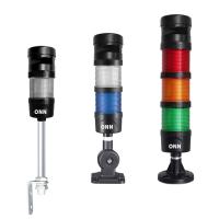 China M4 Foldable LED Tower Light IP40 Rated Flashing Warning Signal Lamp AC DC12V For SMT Milling Machine for sale