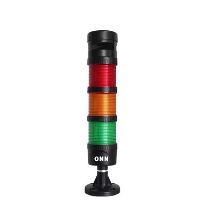 China ONN M4 Top Buzzer LED Warning Signal Lamp 12V 24V 220V Foldable Base For CNC Machine for sale