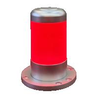 China ONN M4S-H RYG LED Indicator Warning Light Steady Buzzer 360 Beam Angle Red Yellow Green Colors Aluminum+Acrylic Body CNC for sale